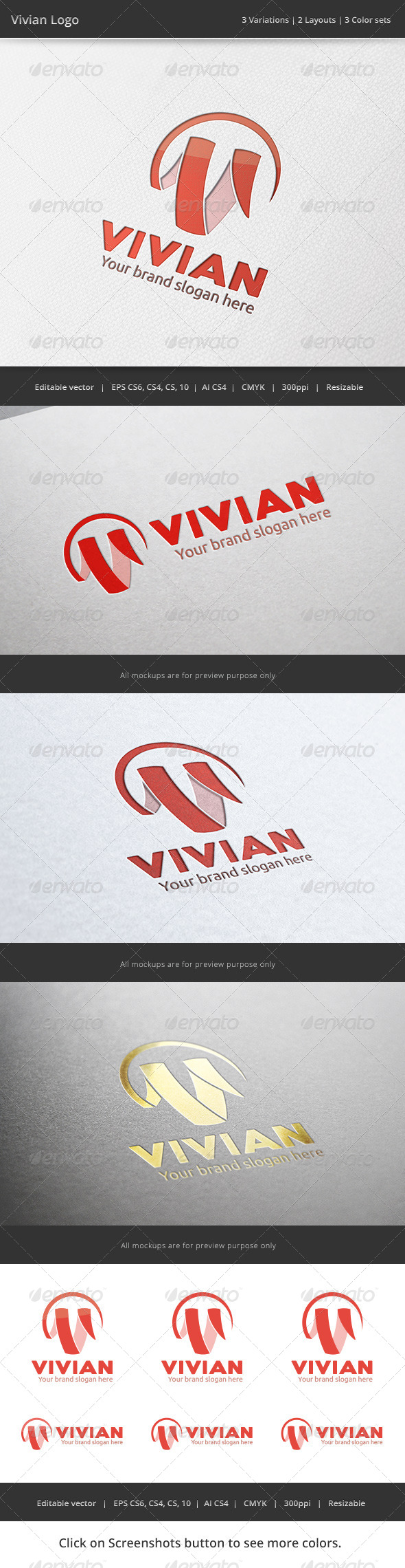 Vivian Graphics, Designs & Templates | GraphicRiver