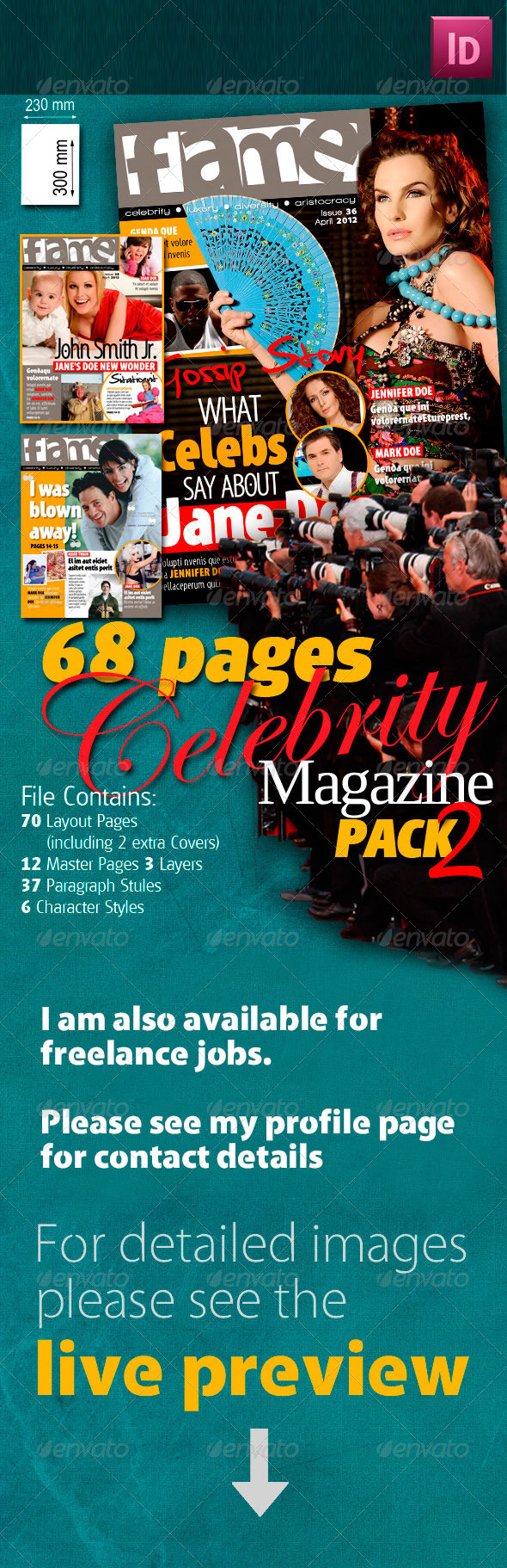 2025's Best Selling Magazine Templates