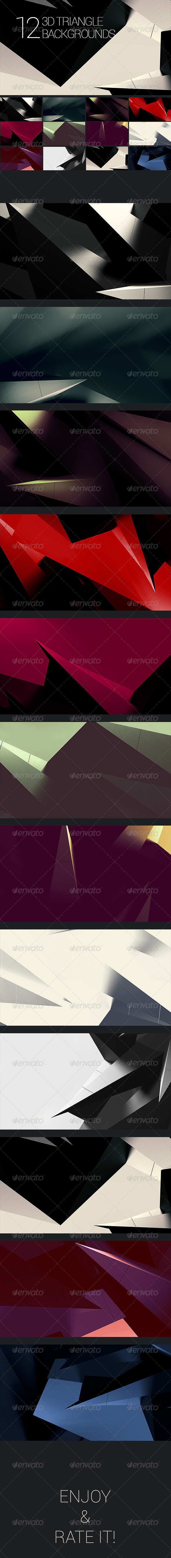 Triangulation Graphics & Vectors | GraphicRiver