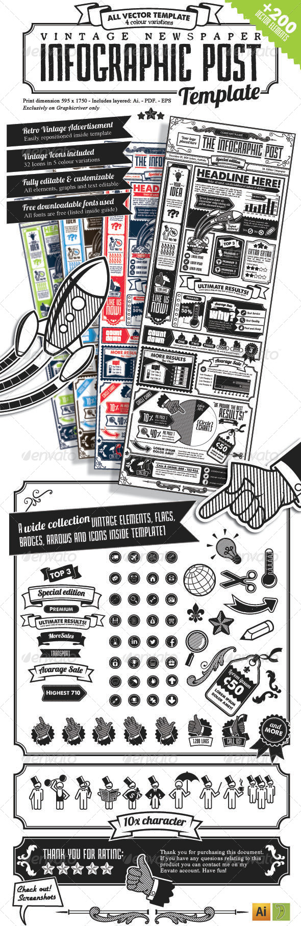 Infographic Templates from GraphicRiver