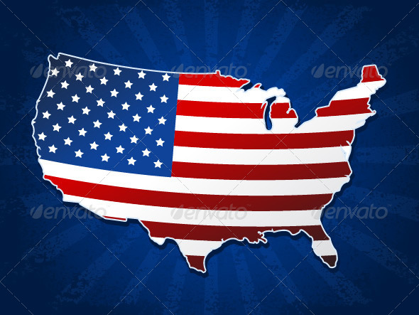 Usa Graphics, Designs & Templates | GraphicRiver