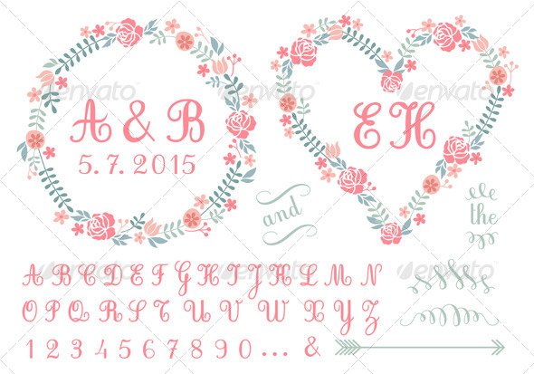 Monogram Vector Graphics, Designs & Templates from GraphicRiver