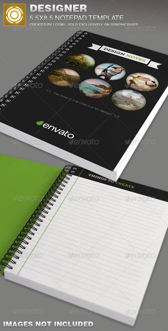 Notepad Stationery and Design Templates | GraphicRiver