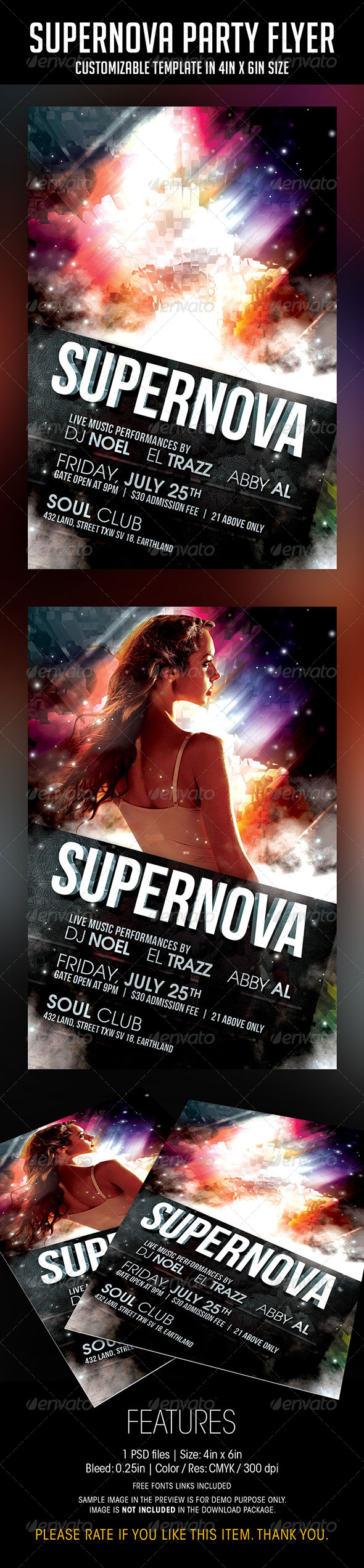 Supernova Graphics, Designs & Templates | GraphicRiver