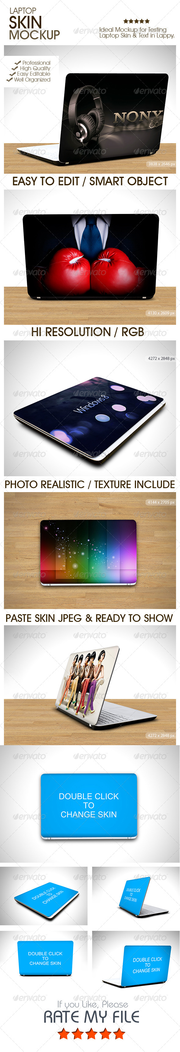 Skin Graphics, Designs & Templates from GraphicRiver