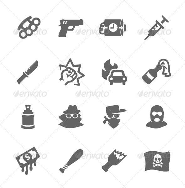 Crime Graphics, Designs & Templates | GraphicRiver