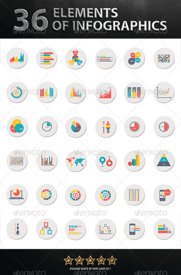 Infographic Icons | GraphicRiver