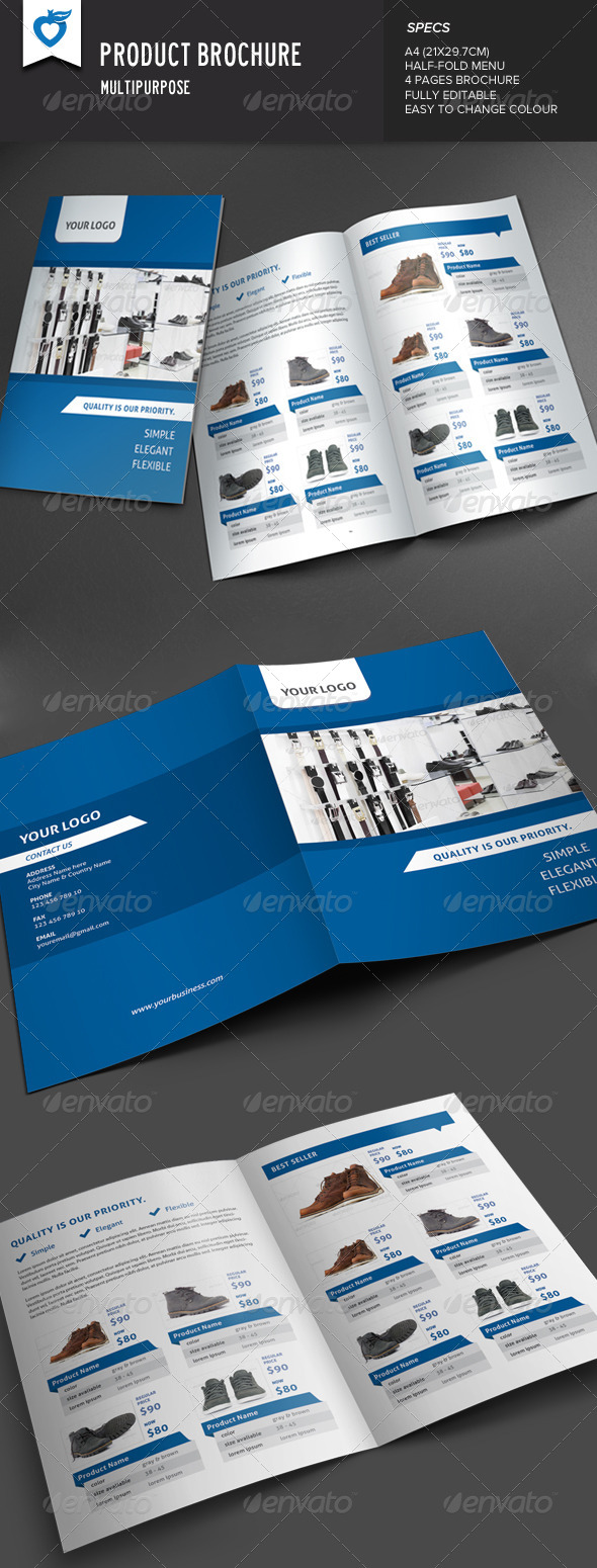 Product Brochure Templates from GraphicRiver