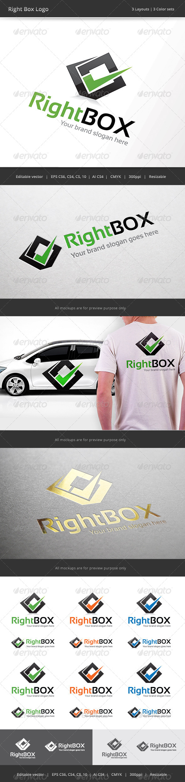 Box Logo Templates | GraphicRiver