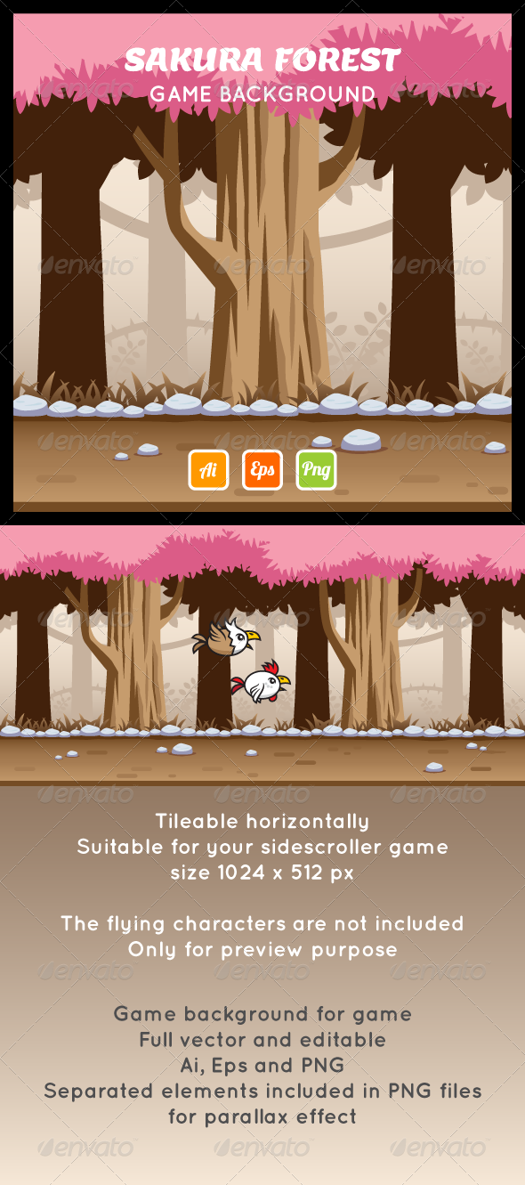 Forests 2D Game Assets from GraphicRiver