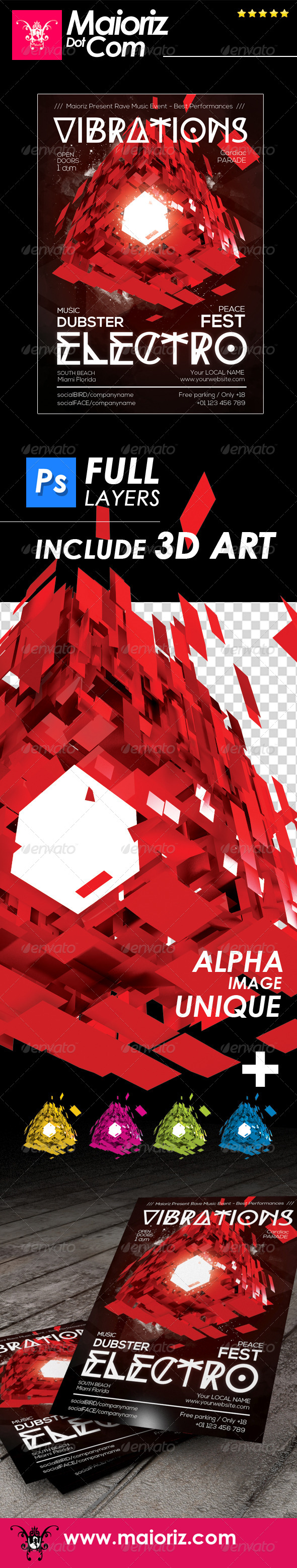 Vibration Graphics, Designs & Templates | GraphicRiver