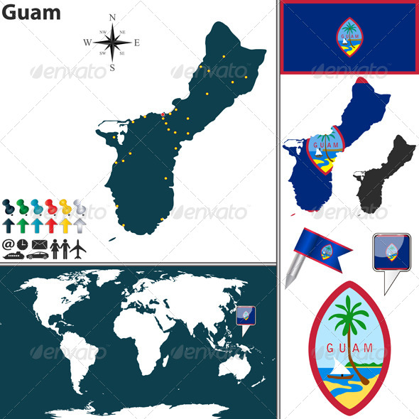 Guam Graphics, Designs & Templates | GraphicRiver