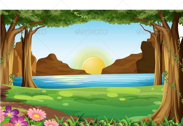 River Graphics, Designs & Templates from GraphicRiver