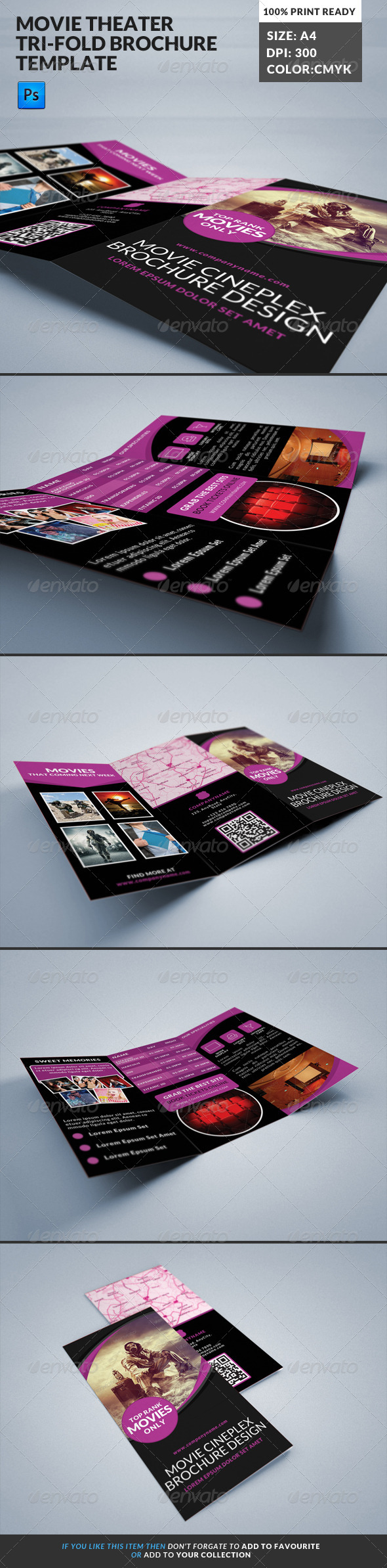 Theater Brochure Templates | GraphicRiver