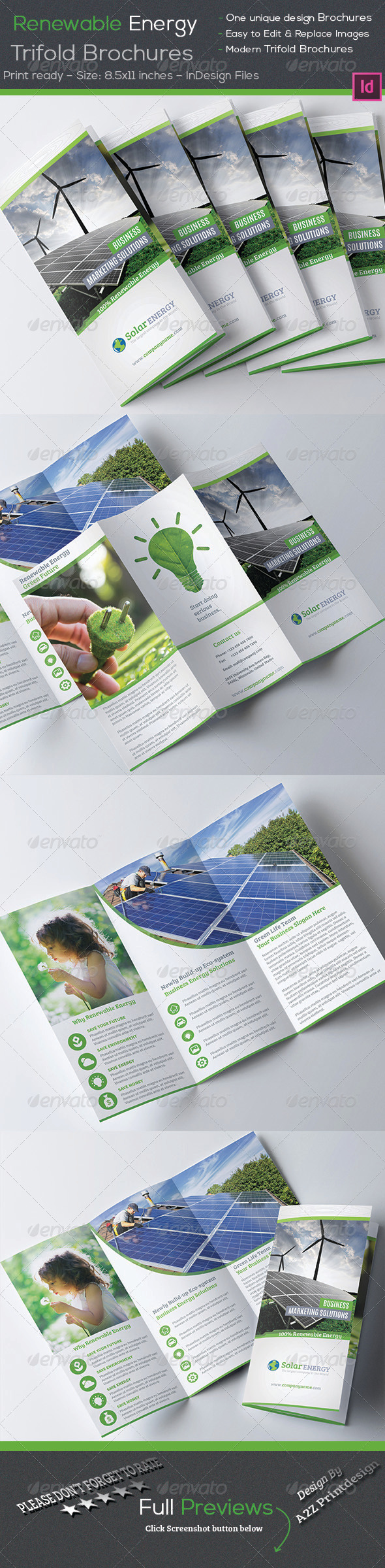 Solar Brochure Templates | GraphicRiver