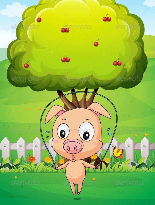 Skip Cartoon Graphics, Designs & Templates from GraphicRiver