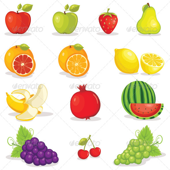 Fruit Graphics, Designs & Templates | GraphicRiver