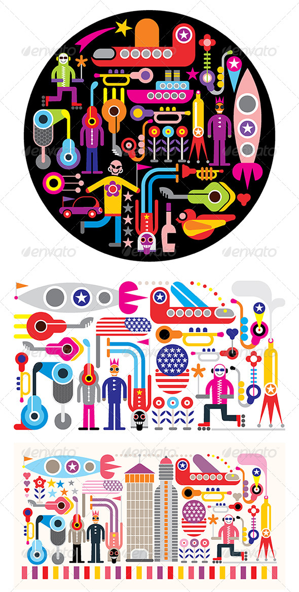 Parade Graphics, Designs & Templates | GraphicRiver