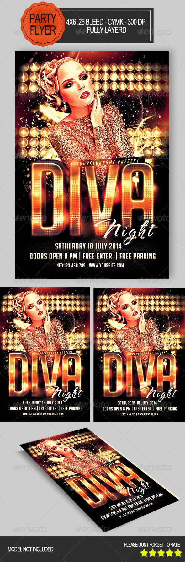 Diva Graphics, Designs & Templates | GraphicRiver