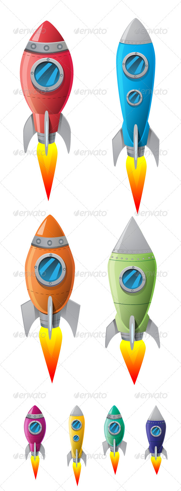 Rocket Graphics, Designs & Templates | GraphicRiver
