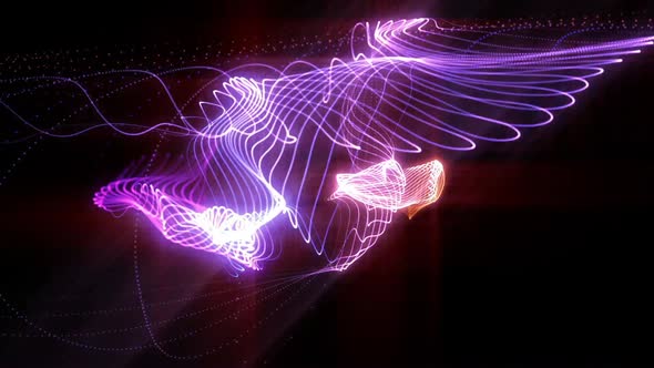 Download Waves Of Red Light - After Effects Projects