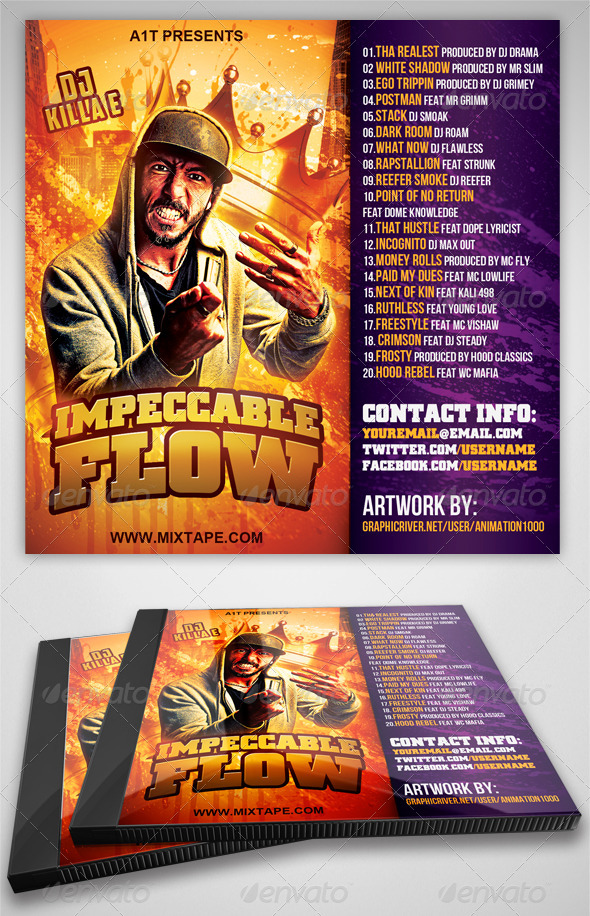 Mixtape PSD Graphics, Designs & Templates from GraphicRiver